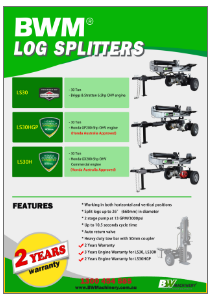 Brochures | BWM Products