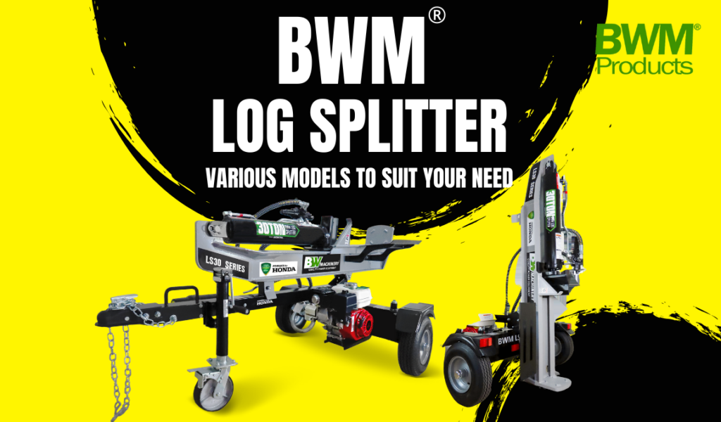 Log Splitters And Wood Chippers in Australia | BWM Products